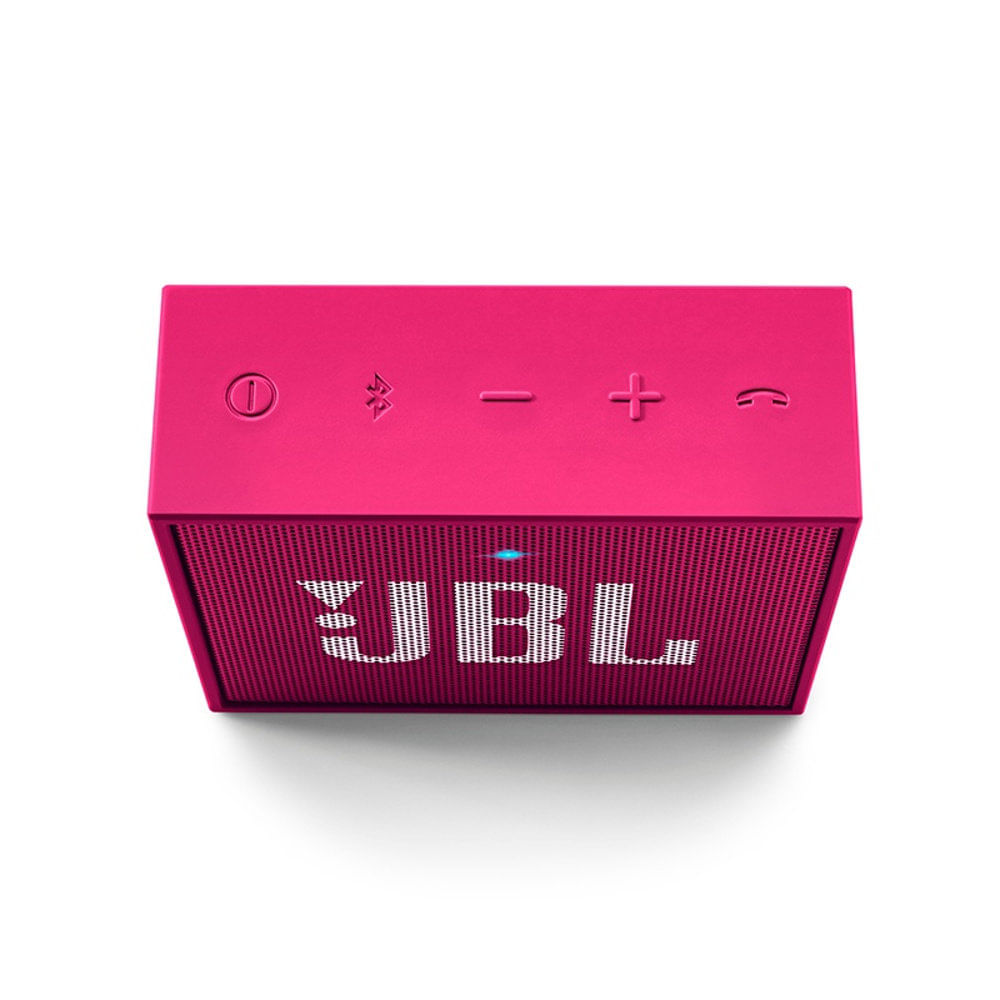 Caixa de Som Bluetooth - 1.0 - JBL GO - Rosa - JBLGOPINK - waz