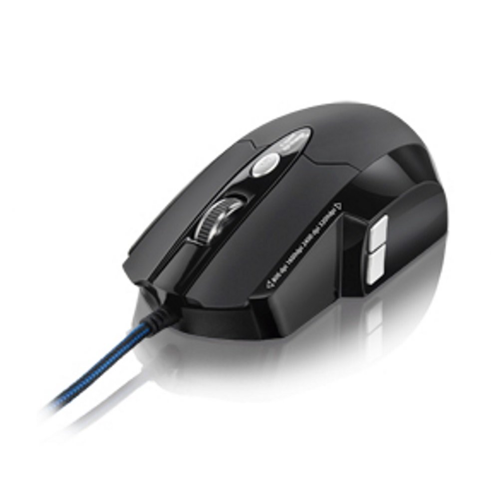 Mouse - USB - Multilaser Warrior Gamer - Preto - MO191 - waz