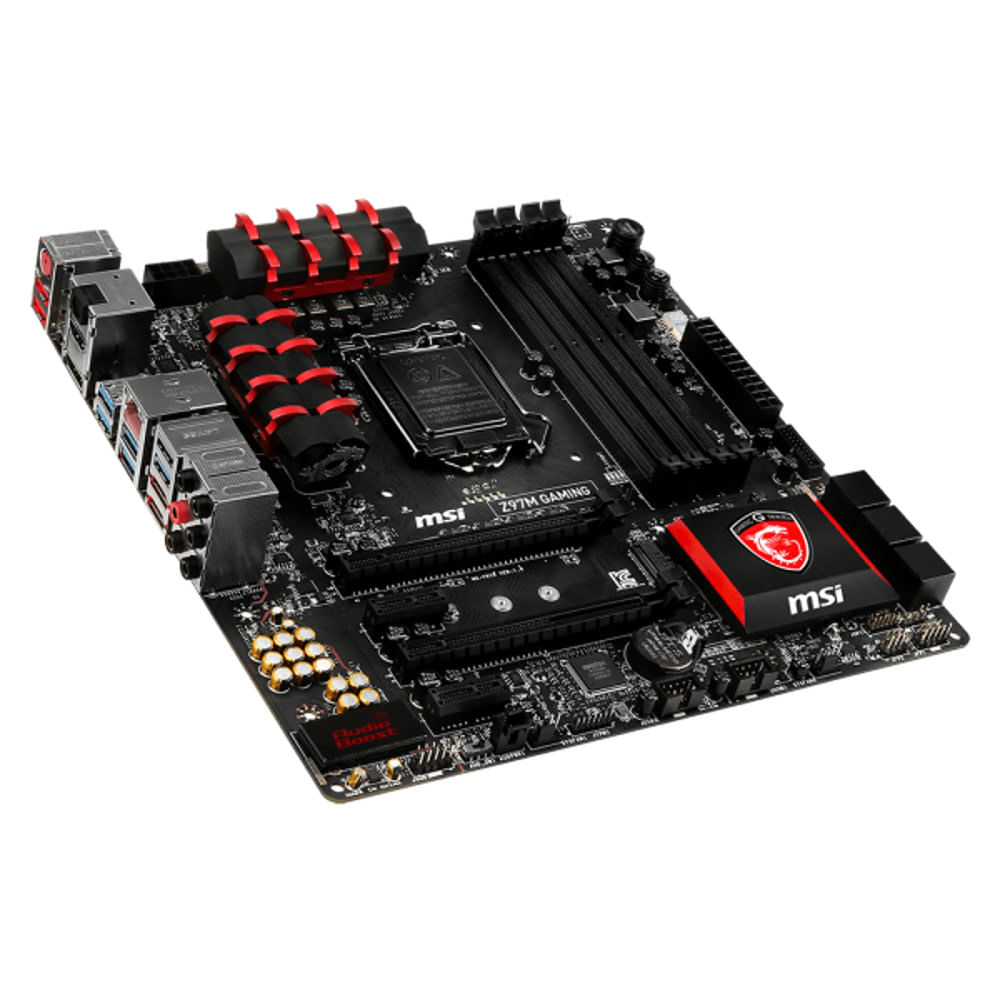 Placa mãe LGA1150 - MSI Z97M Gaming (Micro ATX) - waz