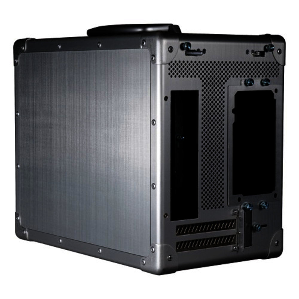 Gabinete mini-ITX - Lian-Li PC-TU200 - Preto - PC-TU200B - waz