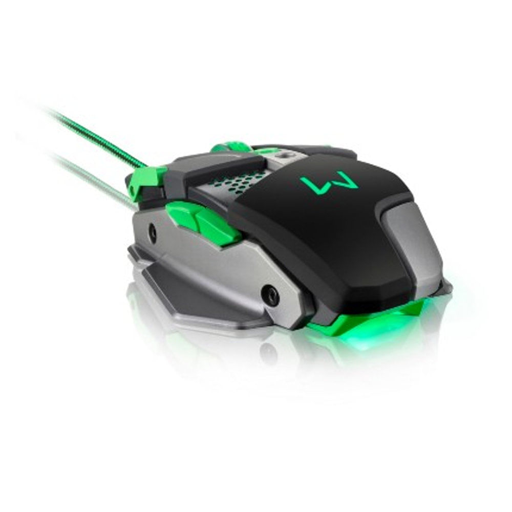 Mouse - USB - Multilaser Warrior Gamer Macro - Preto - MO249 - waz