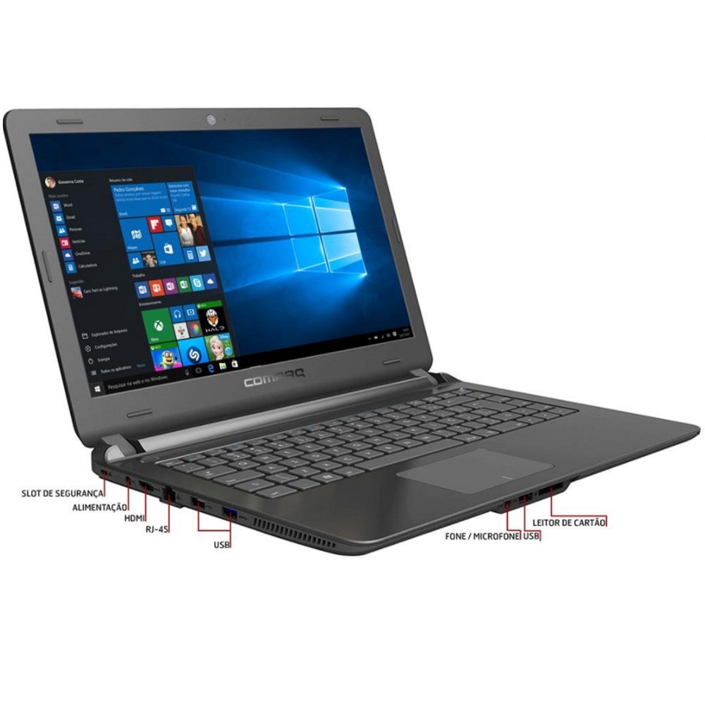 Notebook 14pol Compaq Presario CQ-21 (Core i3-5015U, 4GB DDR3, HD 500GB ...