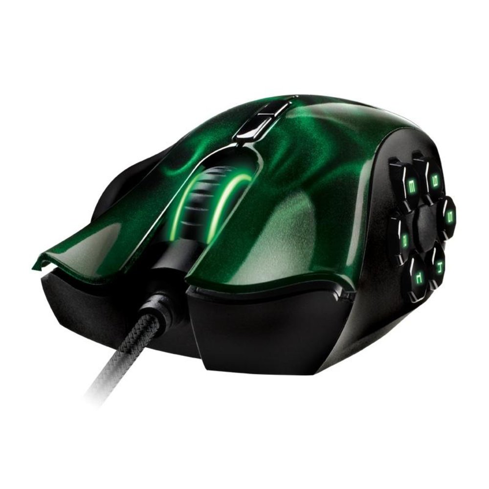 Mouse - USB - Razer Naga Hex Green - waz