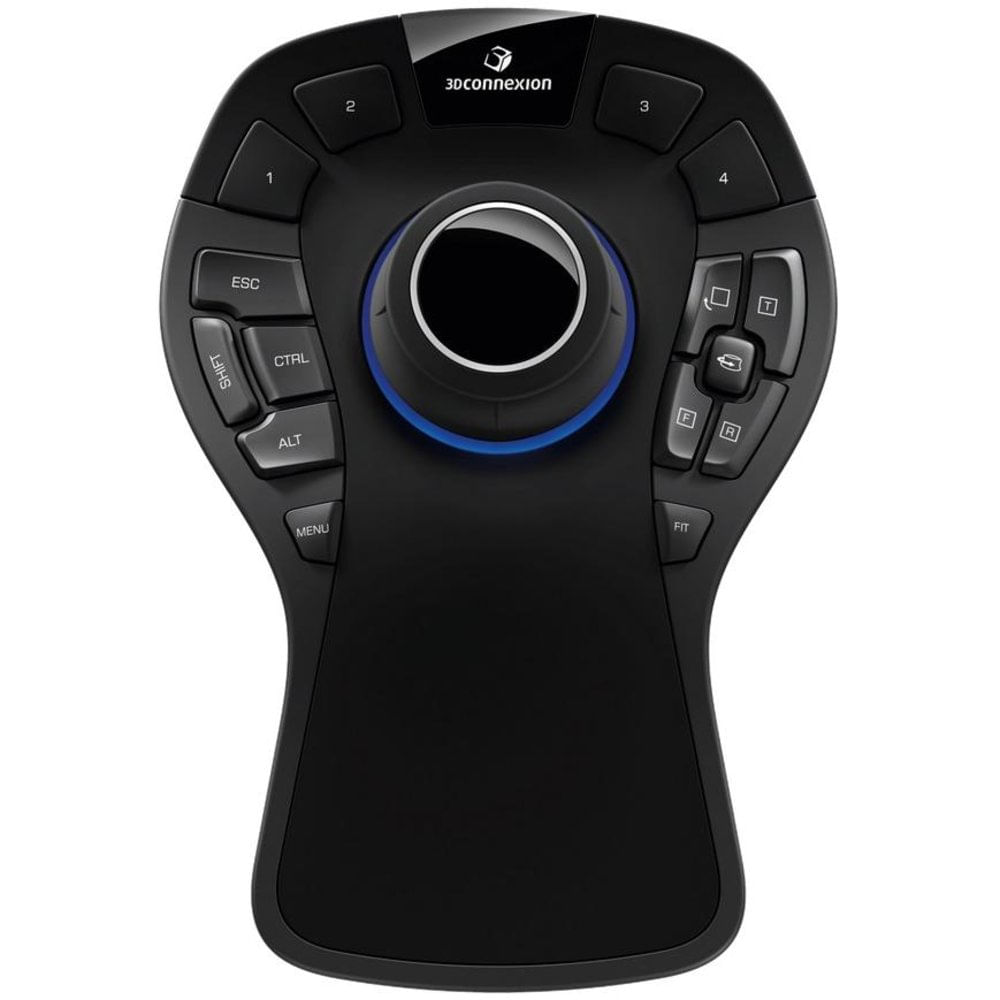 Mouse 3D - USB - 3Dconnexion SpaceMouse Pro - Preto/Cinza - 3DX-700040 ...