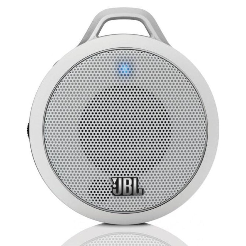 Caixa de Som - 1.0 - JBL Micro Wireless (Bluetooth) - Branco - JBLMICROWWHT - waz