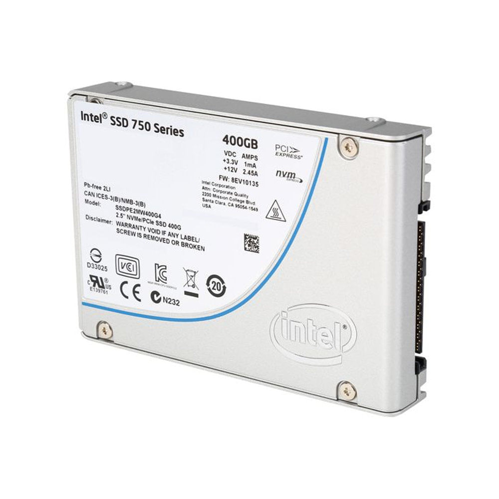 SSD PCI-E 2.5pol 400GB Intel 750 Series - SSDPE2MW400G4X1 - waz