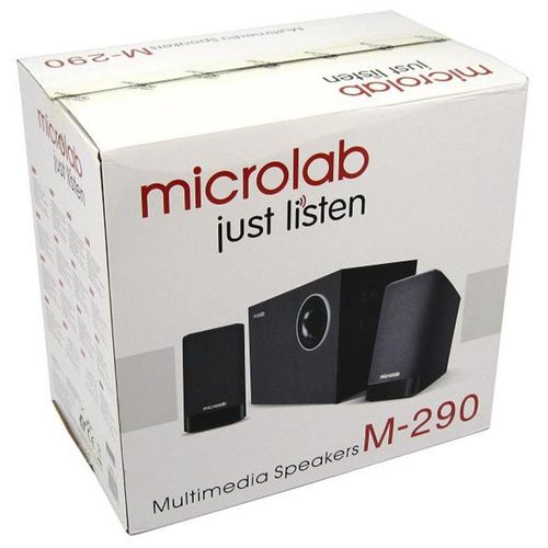 Caixa de Som - 2.1 - Microlab M-290 - Preta - waz