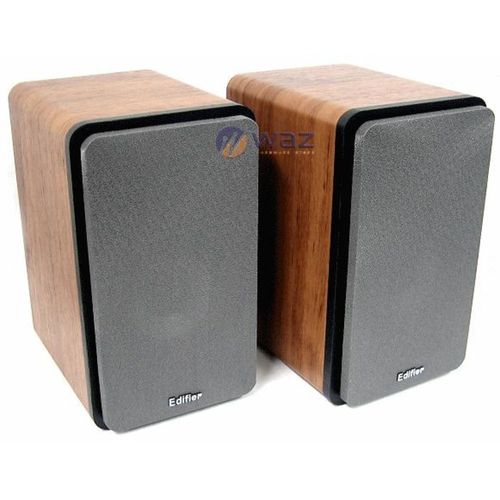 Caixa de Som - 2.0 - Edifier R1200T - Marrom/Cinza/Preta - waz
