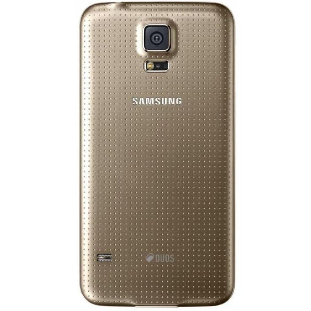 Smartphone - Samsung Galaxy S5 Duos 4G - SM-G900MD / 16GB - Dourado - waz