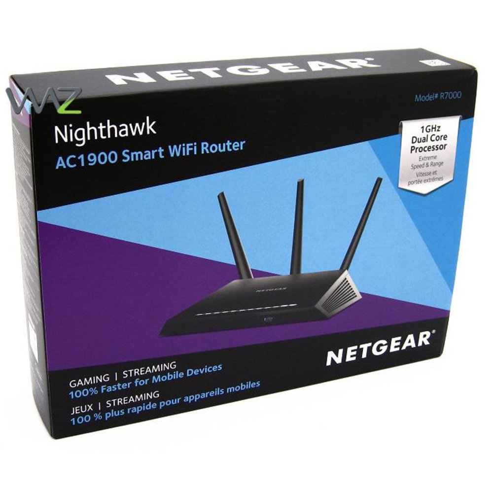 Roteador Wireless - Netgear Dual-Band AC1900 Nighthawk - Preto - R7000 ...
