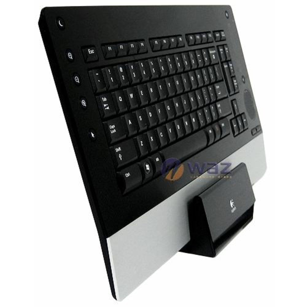 Teclado - USB - Logitech diNovo Edge - Preto/Prata - 967685-0403 - waz
