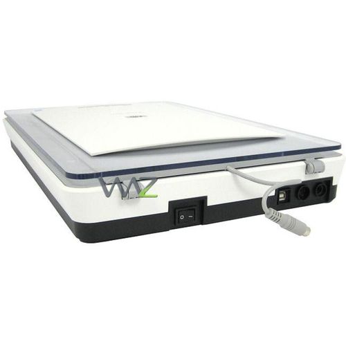 Scanner - USB - HP ScanJet G2710 - Branco/Cinza - L2696A - waz