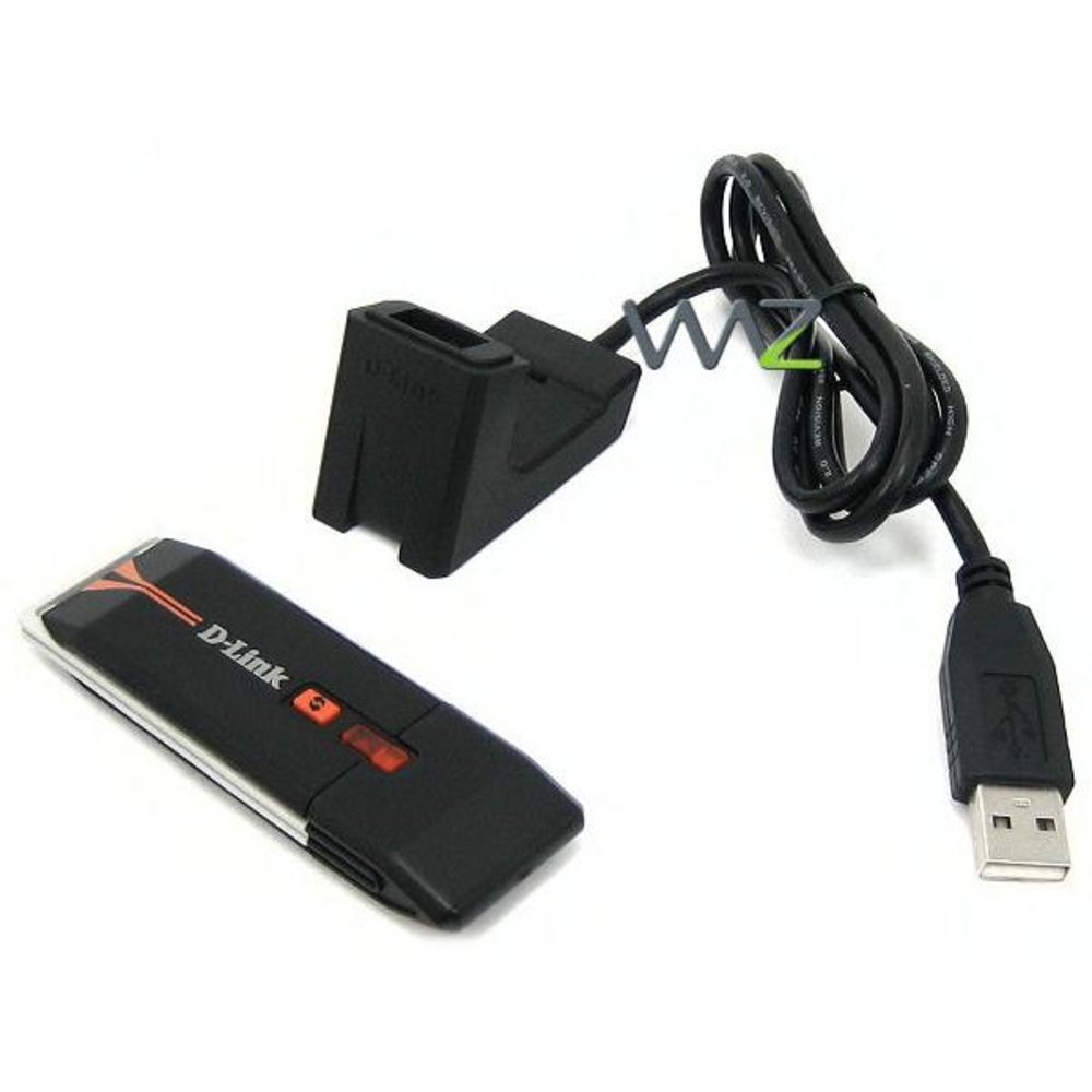 Adaptador Wireless - USB 2.0 - D-Link N 150 - Preto - DWA-125 - waz