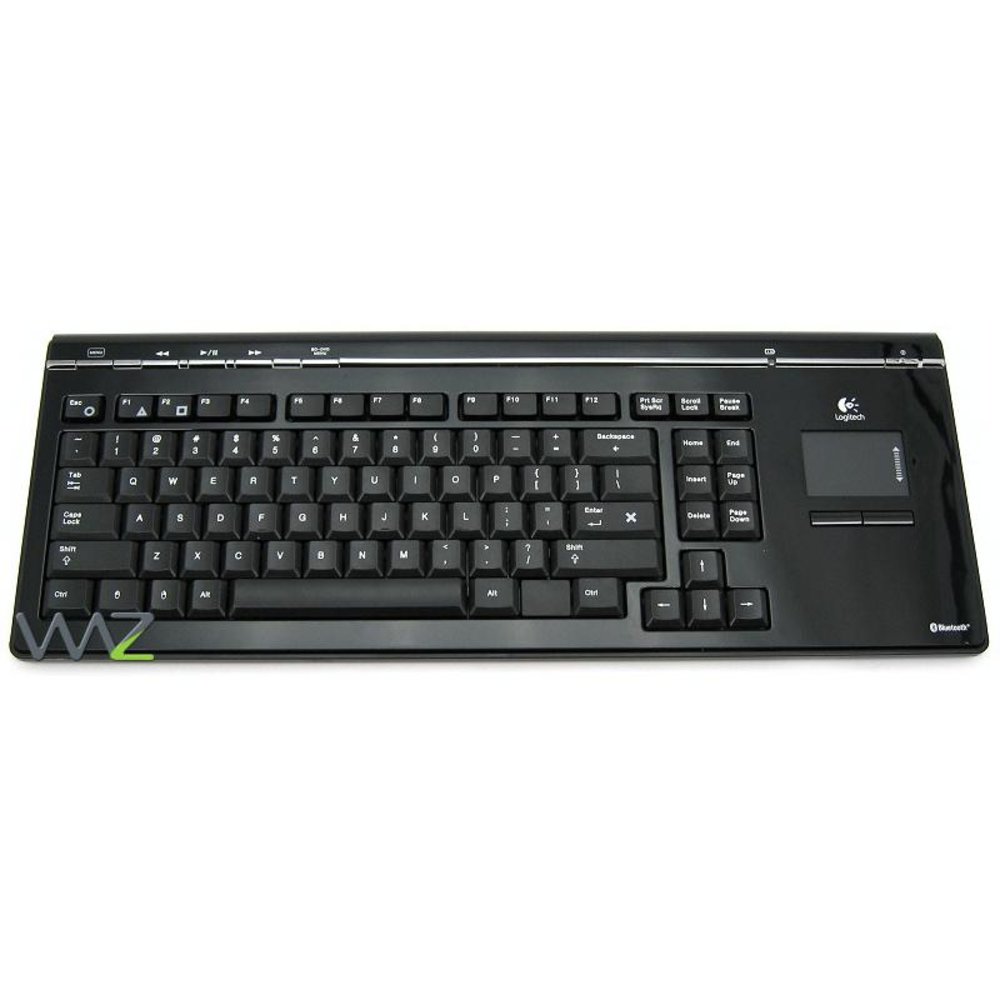 Teclado - USB - Logitech MediaBoard Pro for PS3 - Preto - 968011-0403 - waz