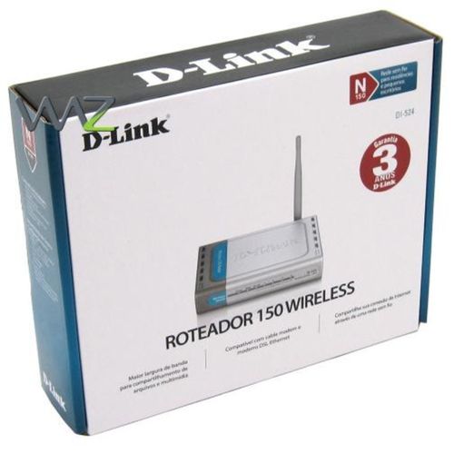 Roteador Wireless - D-Link - DI-524 - waz