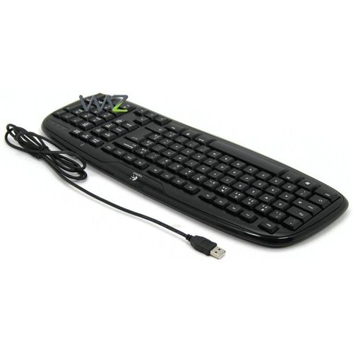 Teclado - USB - Logitech Classic Keyboard 200 - Preto - 968019-1111 - waz