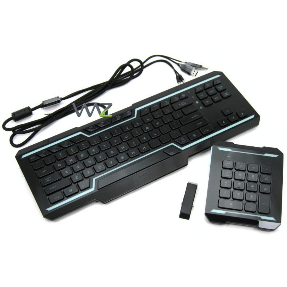 Teclado - USB - Razer Tron (Gaming Keyboard) - Preto - waz