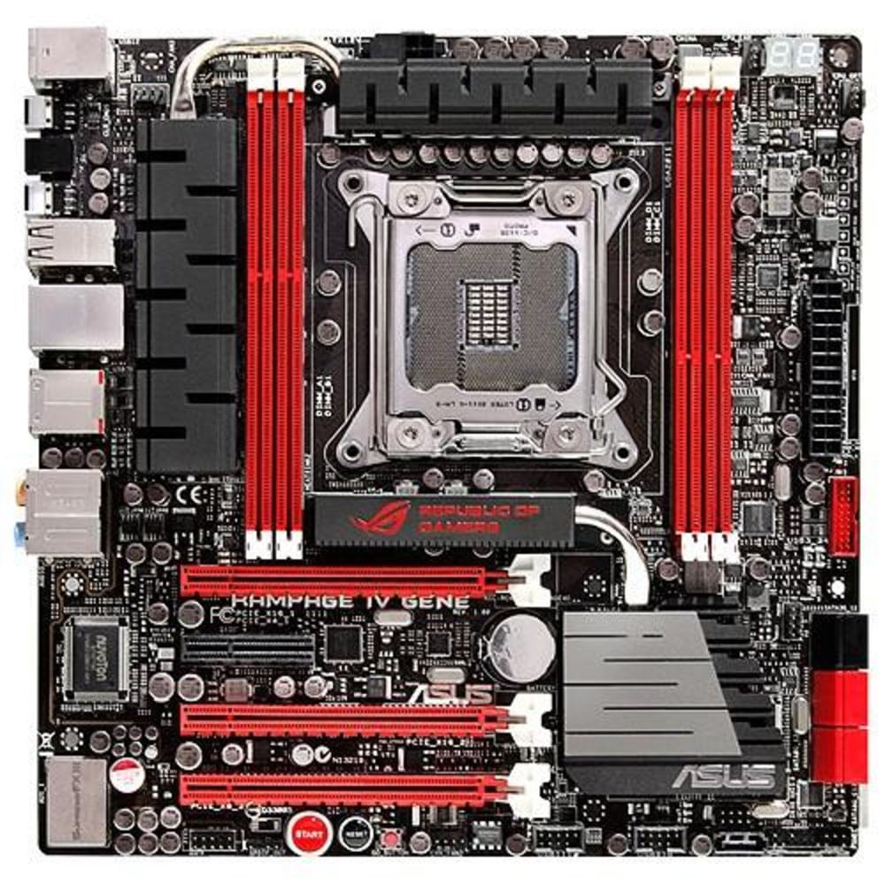 Placa mãe LGA2011 Asus Rampage IV Gene - waz