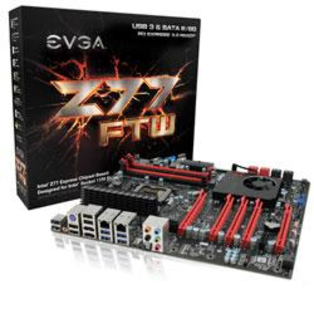 Placa mãe S1155 Evga Z77 FTW - 151-IB-E699-KR - waz