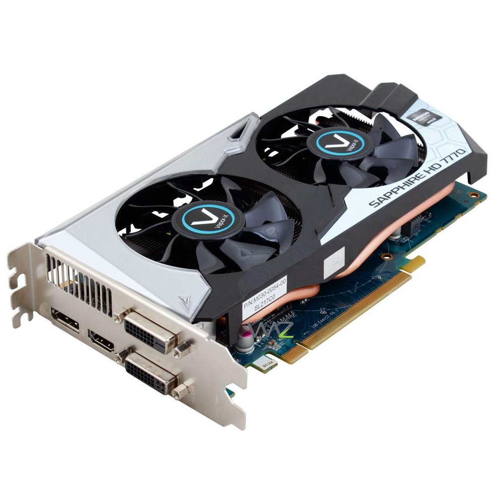Placa de vídeo - AMD Radeon HD 7770 (1GB / PCI-E) - Sapphire OC GHz ...