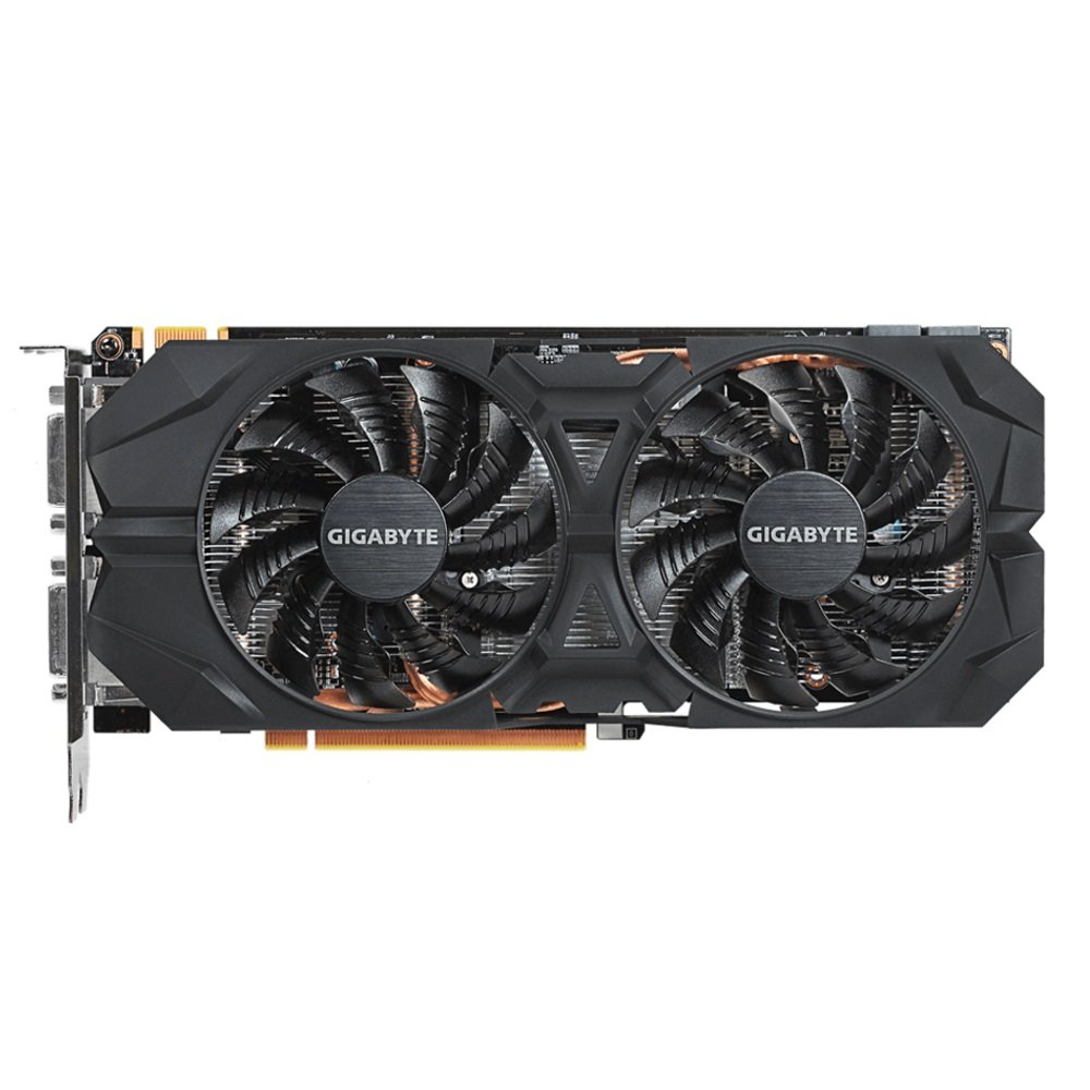 Placa de vídeo - NVIDIA GeForce GTX 960 (4GB / PCI-E) - Gigabyte WindForce 2X OC - GV-N960WF2OC ...