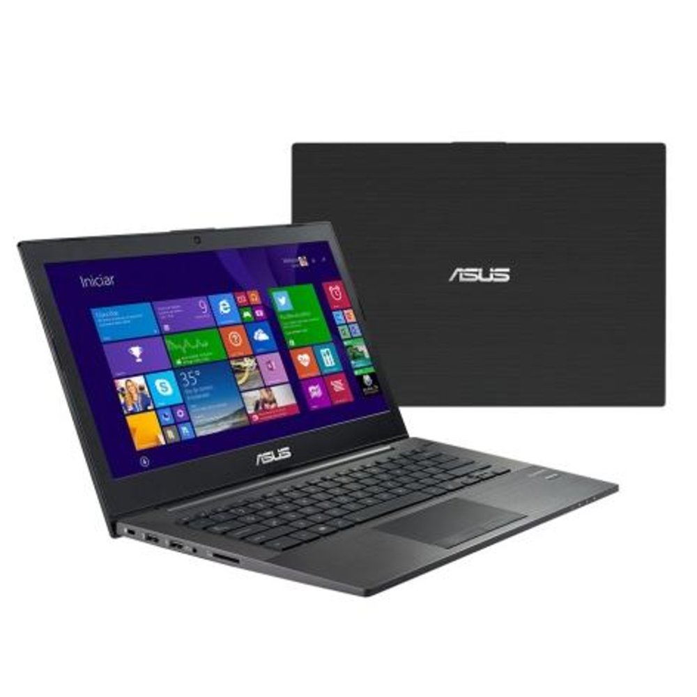 Notebook 14pol - Asus PU401LA-WO074P - Preto - waz