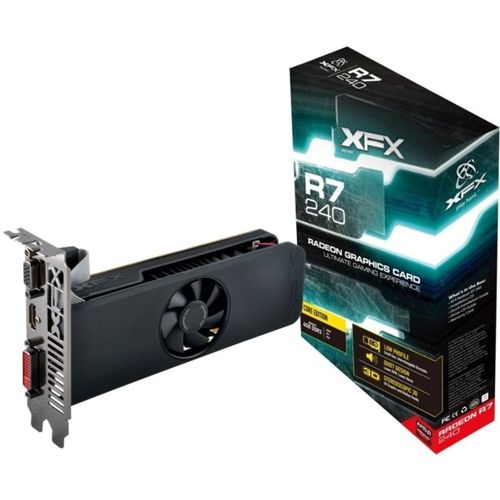 Placa de vídeo - AMD Radeon R7 240 (4GB / PCI-E) - XFX Boost - R7-240A ...
