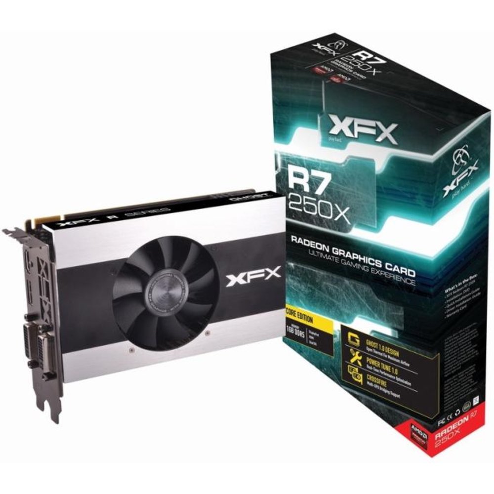Placa de vídeo - AMD Radeon R7 250X (2GB / PCI-E) - XFX Core Edition ...