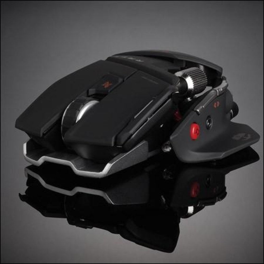Mouse - Sem fio - Mad Catz Cyborg R.A.T. 9 Gaming - Preto - waz