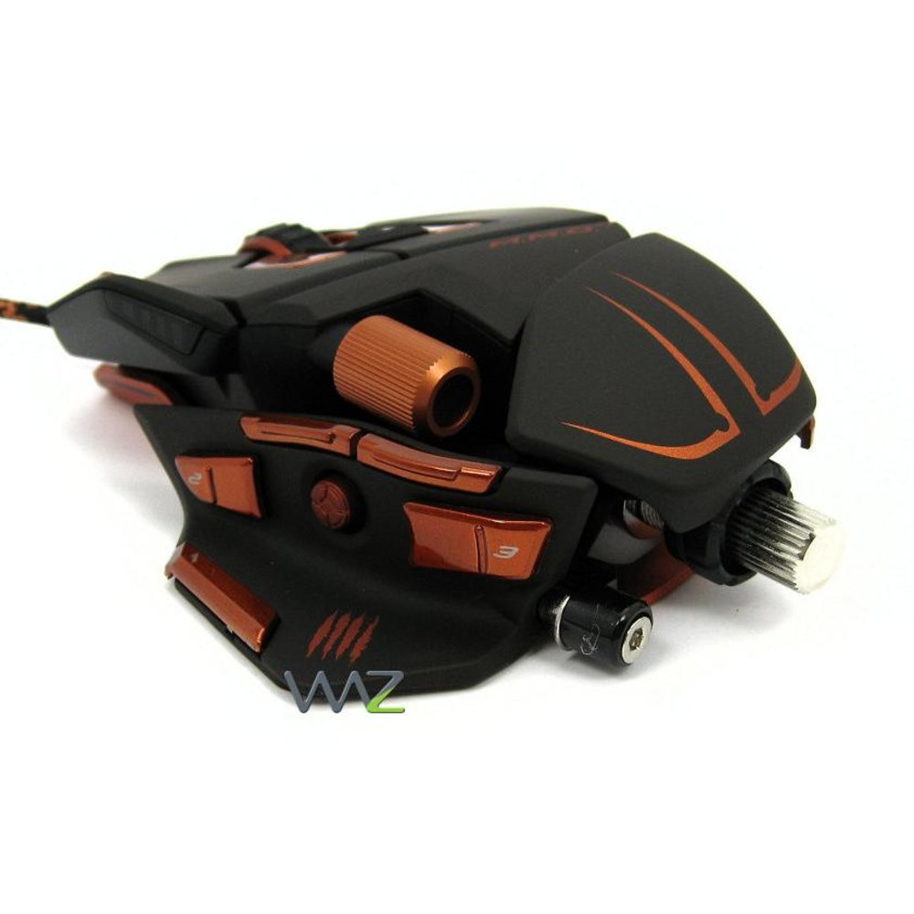 Mouse - USB - Mad Catz Cyborg M.M.O. 7 Gaming - Preto - waz