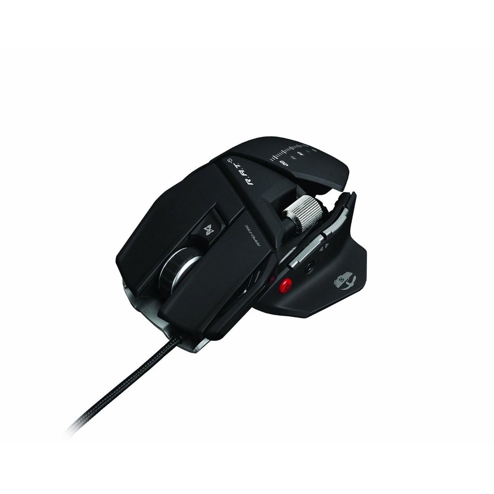 Mouse - USB - Mad Catz Cyborg R.A.T. 5 Gaming - Preto - waz