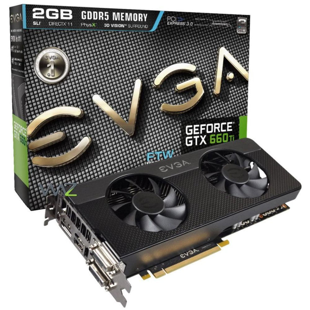 Placa de vídeo PCI-E NVIDIA GTX 660 Ti 2GB/192bits Evga FTW Signature 2 ...