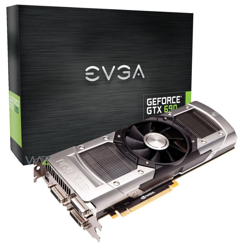 Placa de vídeo PCI-E NVIDIA GTX 690 4GB/256bits Evga - 04G-P4-2690-KR - waz
