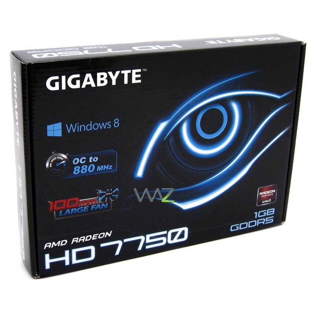 Placa de vídeo PCI-E AMD HD 7750 1GB/128bits Gigabyte OC Edition - GV ...