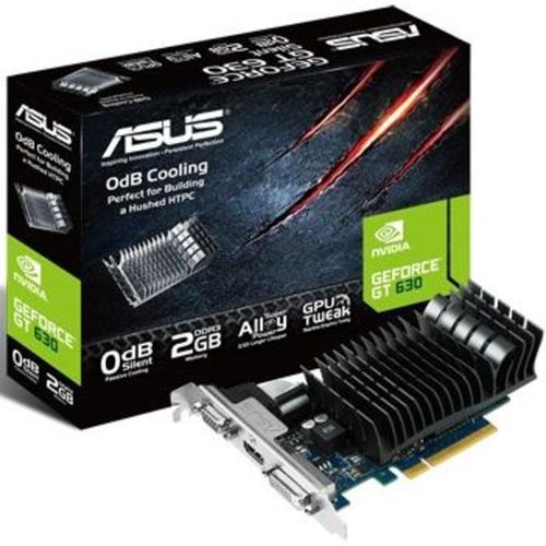 Placa de vídeo PCI-E NVIDIA GT 630 2GB/64bits Asus OdB Cooling - GT630 ...