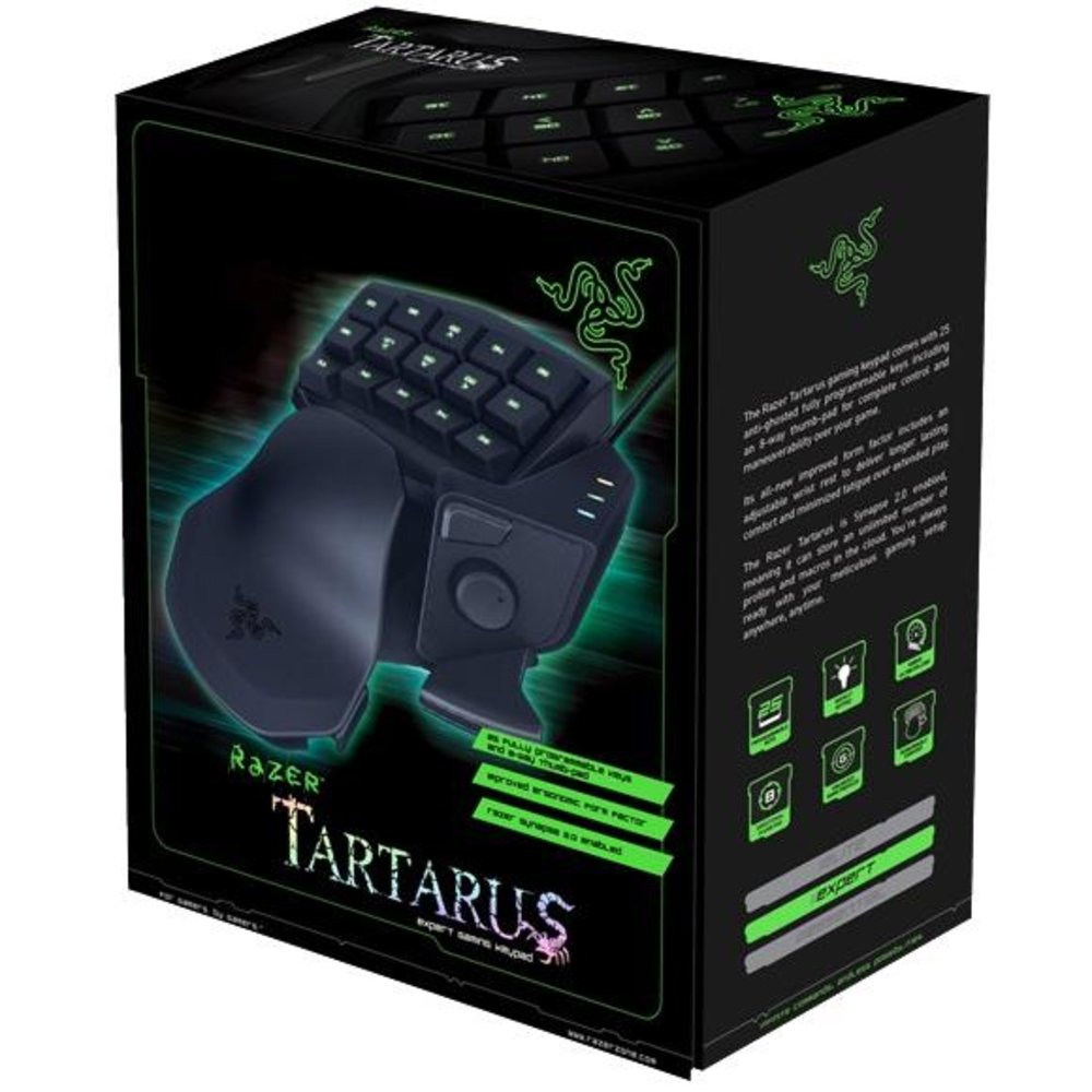 Teclado (Gameboard) - USB - Razer Tartarus - waz