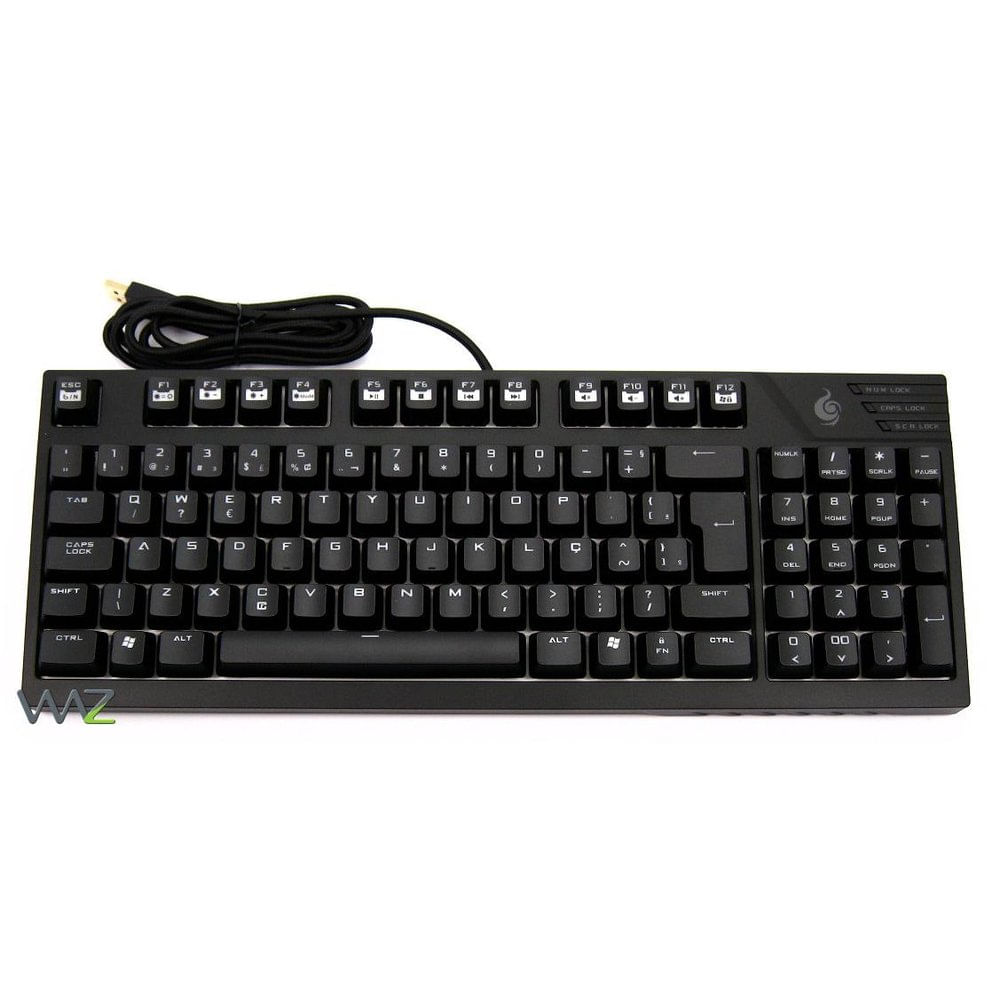 Teclado - USB - Cooler Master CM Quick Fire TK (MX Brown) - Preto - SGK ...