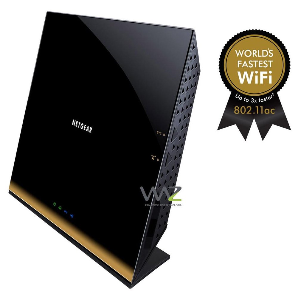 Roteador Wireless - Netgear R6300 - R6300-100NAS - waz