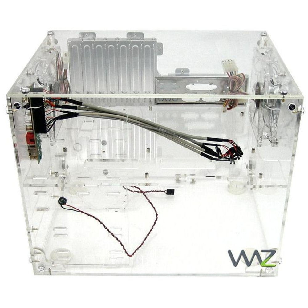 Gabinete Sunbeamtech UFO Acrylic Cube Case - Transparente - ACUF-T - waz