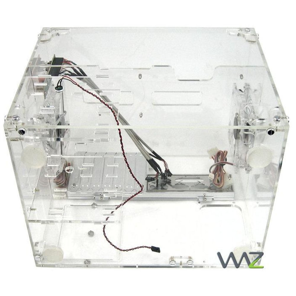 Gabinete Sunbeamtech UFO Acrylic Cube Case - Transparente - ACUF-T - waz