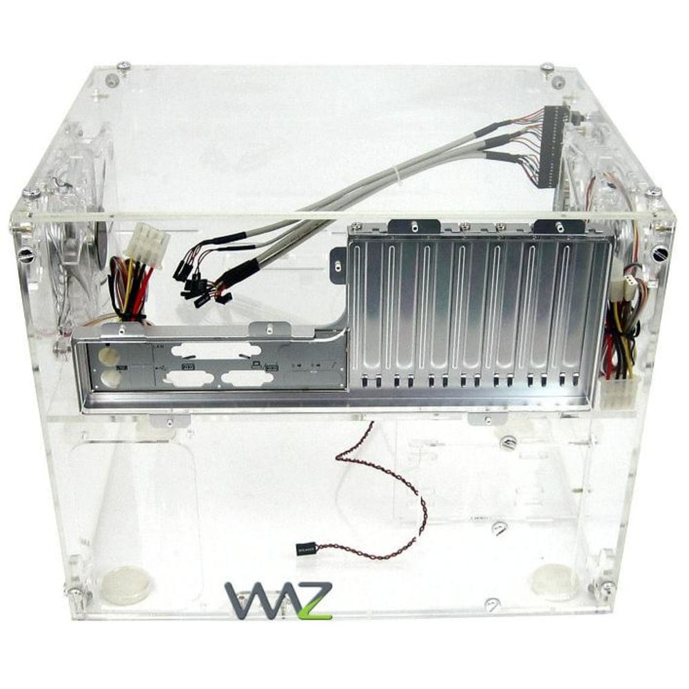 Gabinete Sunbeamtech UFO Acrylic Cube Case - Transparente - ACUF-T - waz