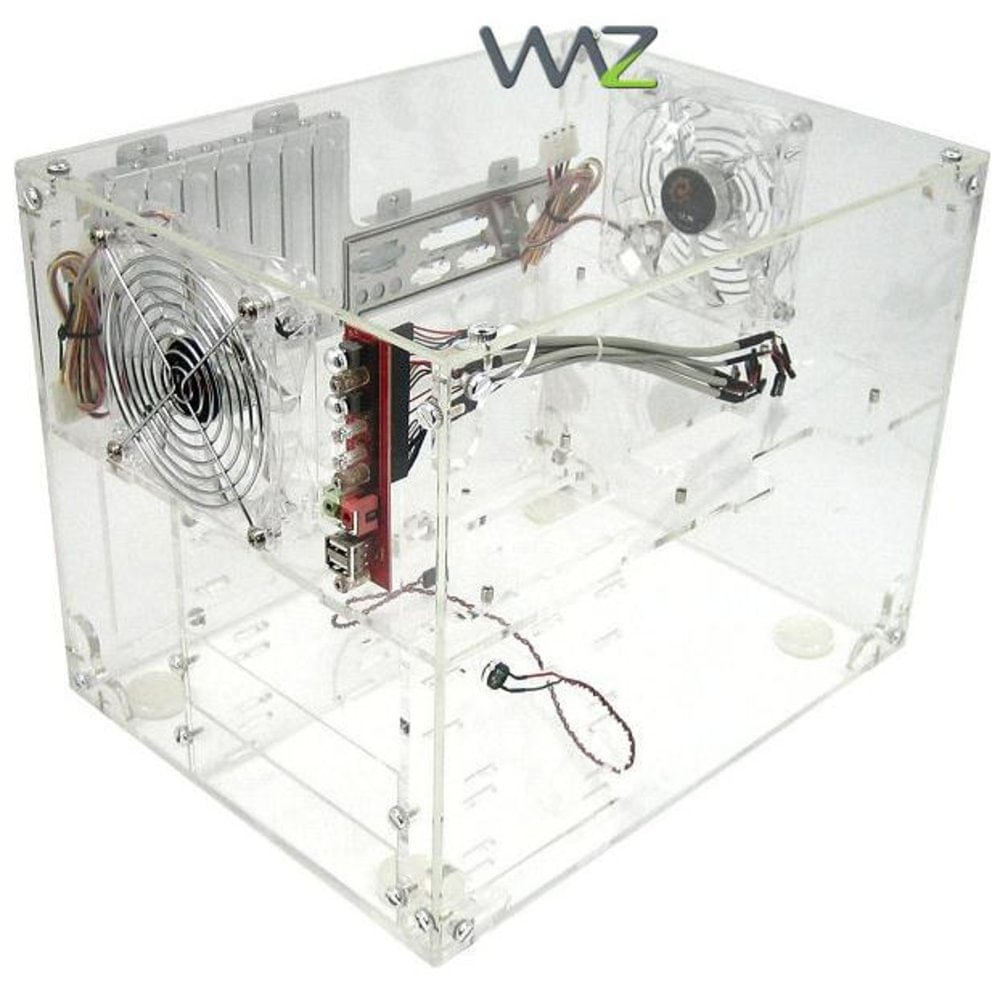 Gabinete Sunbeamtech UFO Acrylic Cube Case - Transparente - ACUF-T - waz
