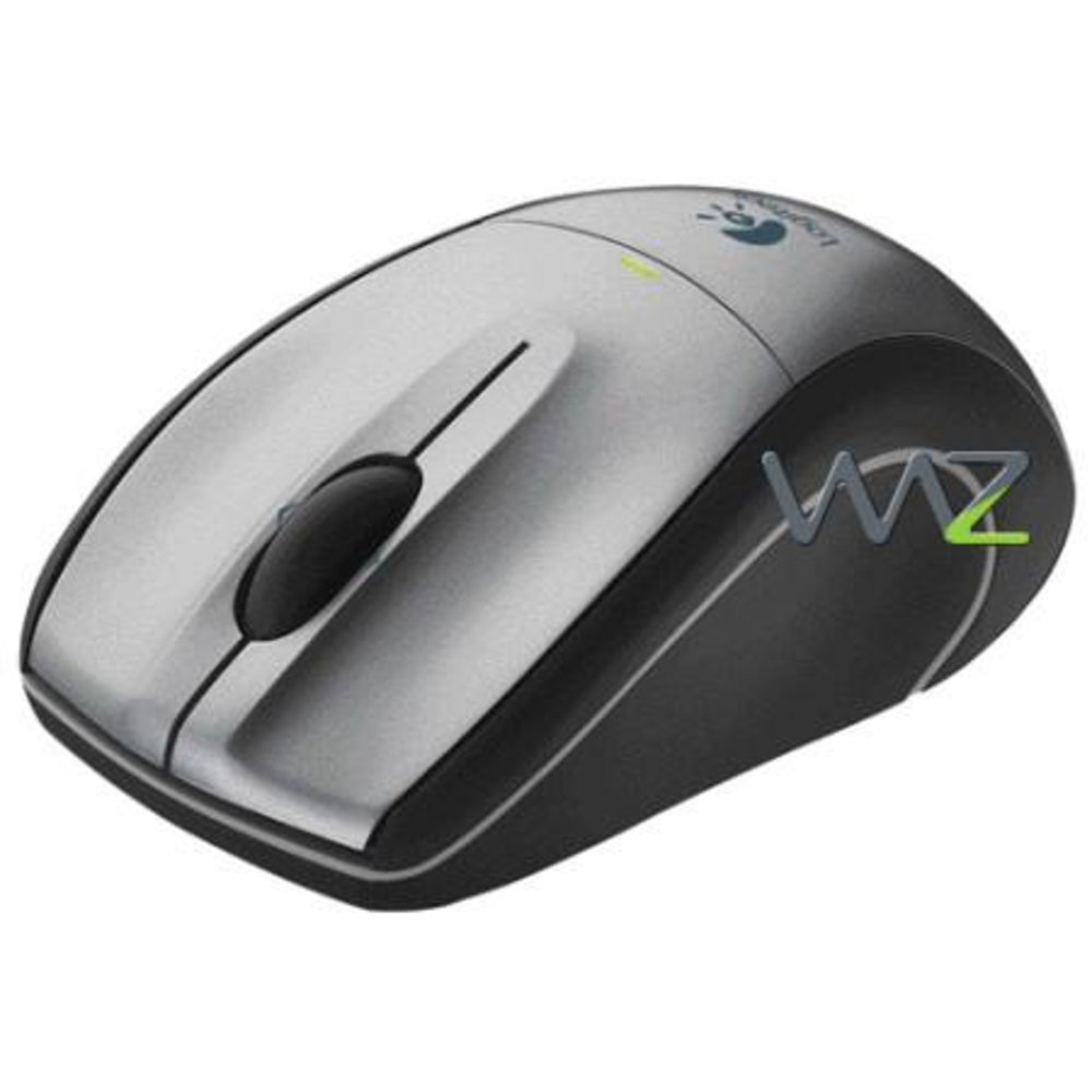 Mouse - USB - Logitech Wireless Mouse M505 - Prata/Preto - 910-001316 - waz