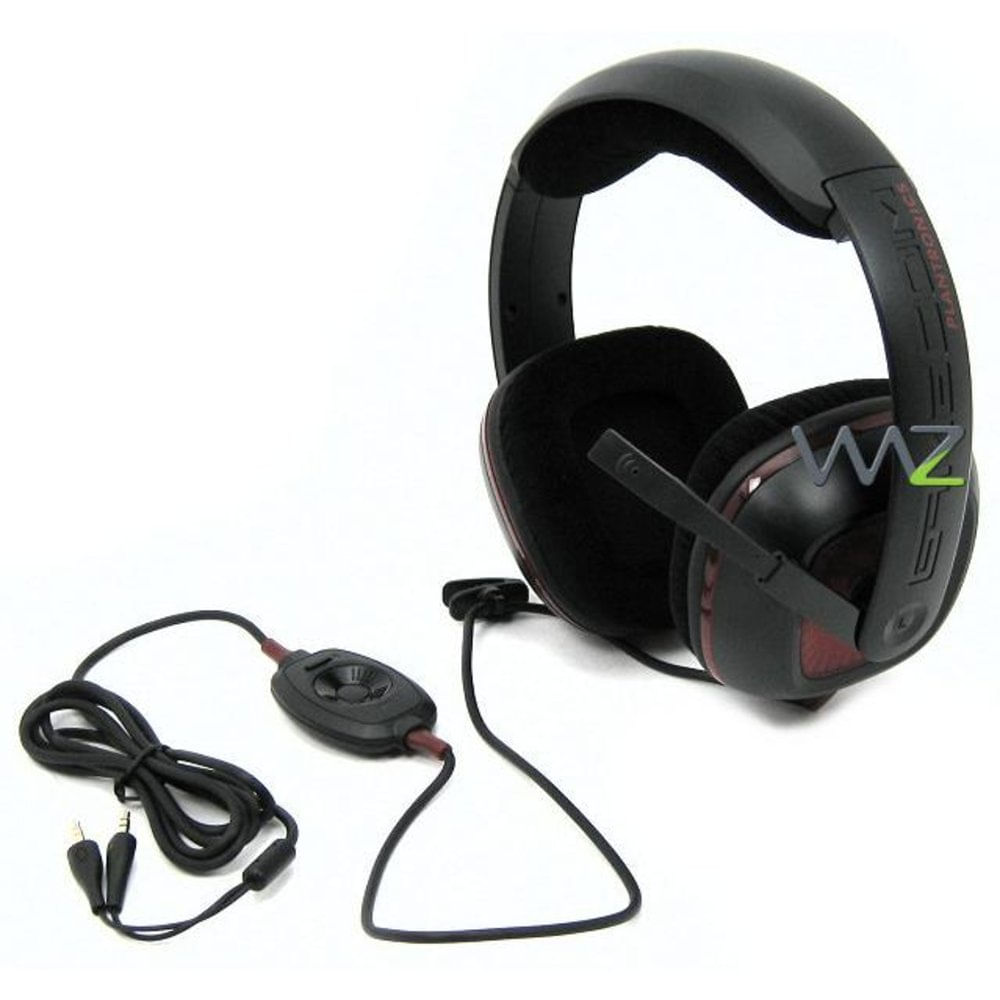 Fone de Ouvido - 3,5mm - Plantronics GameCom 367 - Preto/Cinza/Vermelho ...