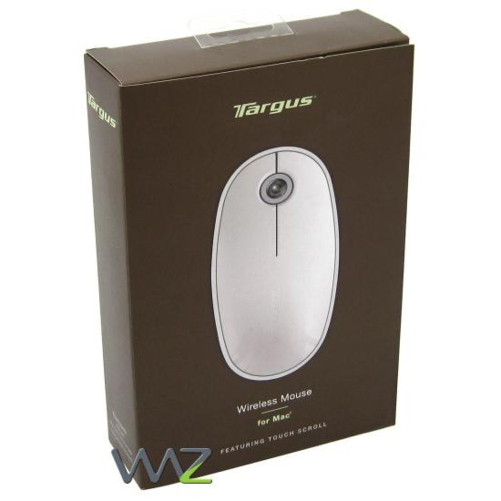 Mouse - Wireless/USB - Targus Wireless Mouse for Mac - Cinza - AMW43US ...