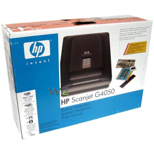 Scanner - USB - HP ScanJet G4050 - Preto/Cinza - L1957A - waz