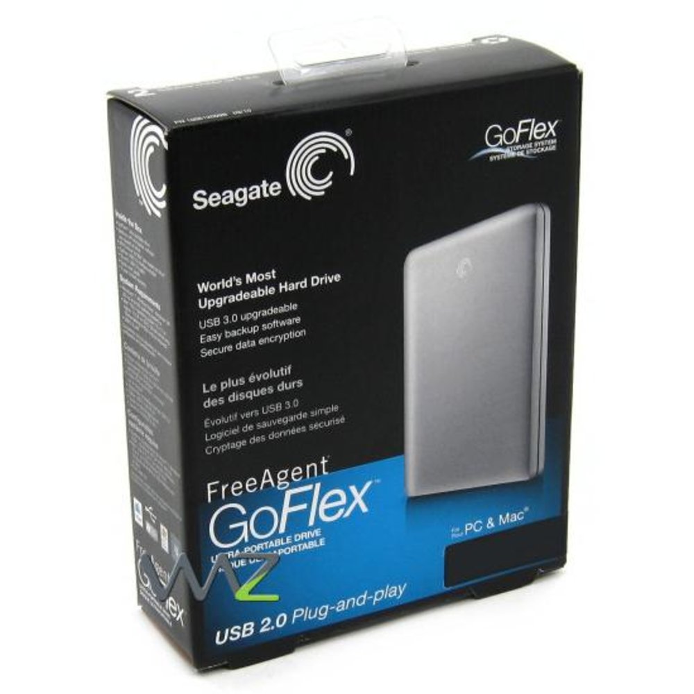 HD Externo 500GB - Seagate FreeAgent GoFlex Portable - Cinza ...