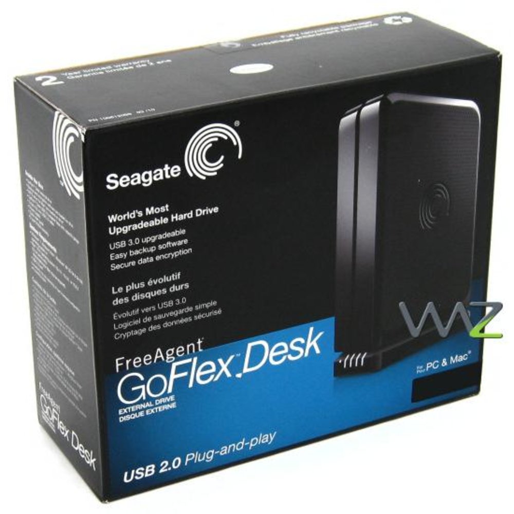 HD Externo 2.000GB (2TB) - Seagate FreeAgent GoFlex Desk - Preto ...