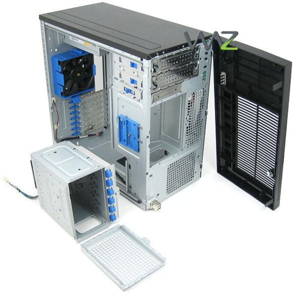 Gabinete Intel Server Chassis SC5650 - Preto - c/ fonte 1.000W ...