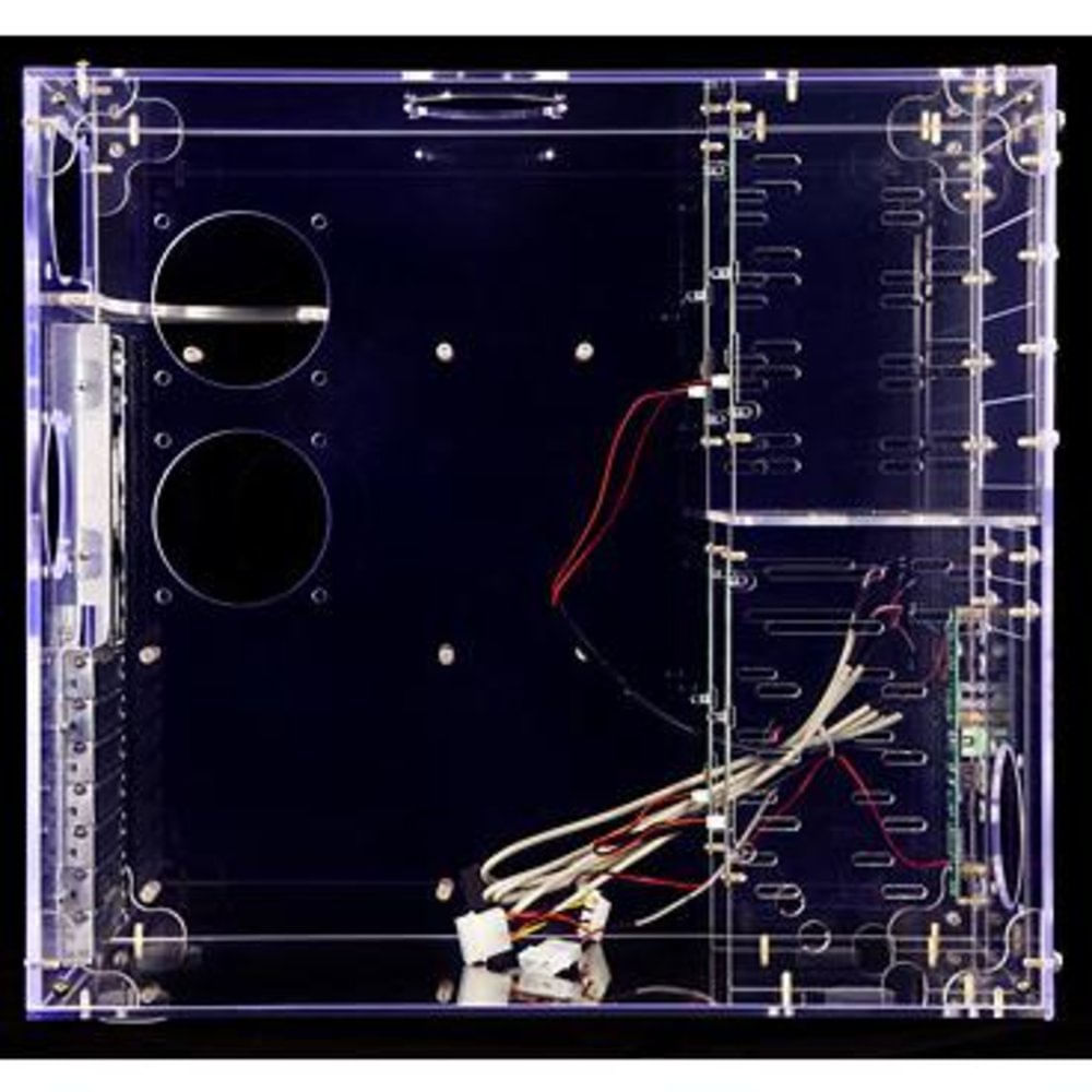 Gabinete Sunbeamtech Led Acrylic Case - Transparente - LACIII-BT - waz